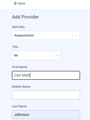 How to add a provider using HICAPS Portal