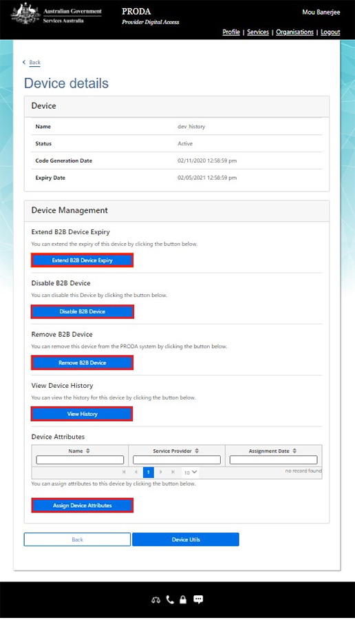 Managing B2B Devices