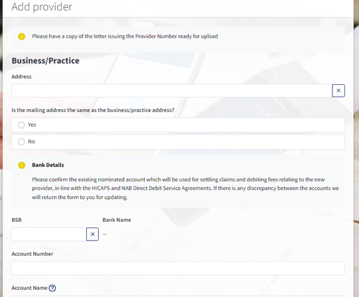 How to add providers to your HICAPS terminal