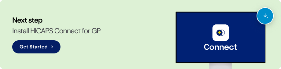 Step 2A: Register for HICAPS Digital