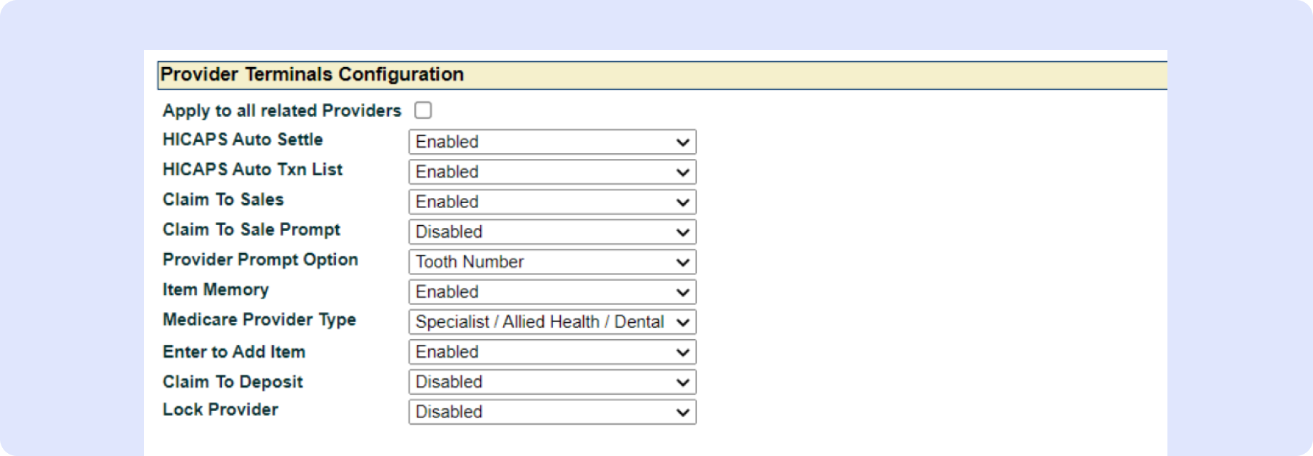 Healthcare Providers